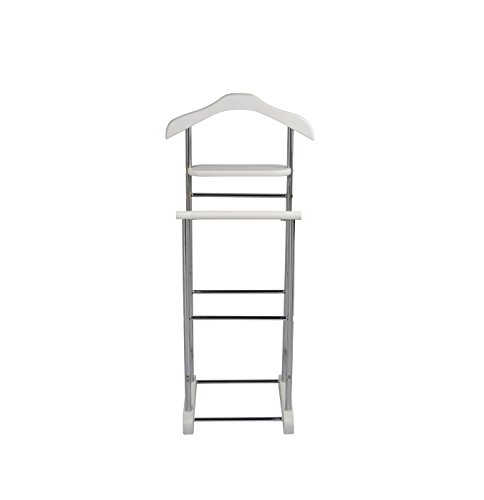 Proman Products VL17027 Fuji Twin Valet, 40" Height, White