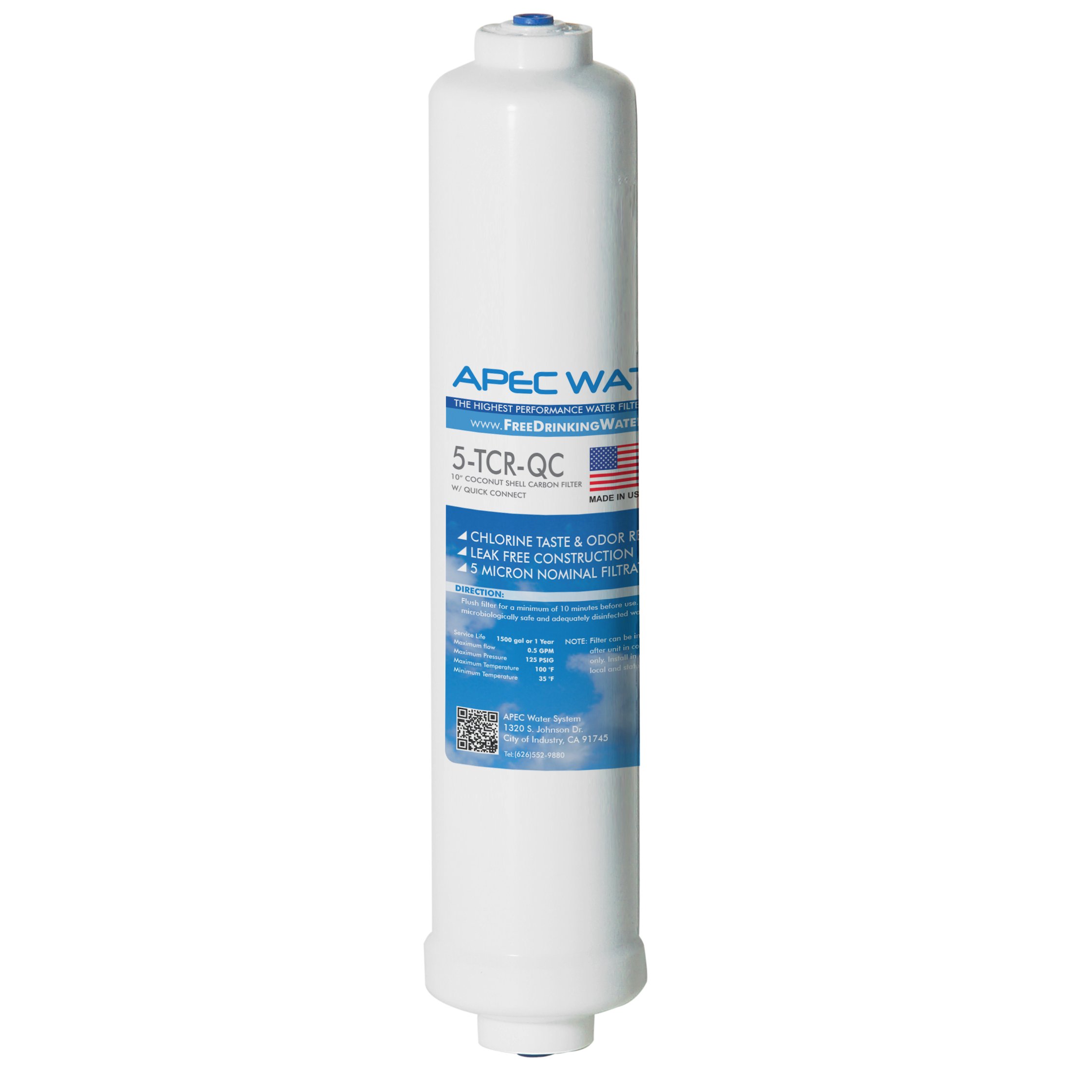 APEC Water Systems Filter Set with Inline Carbon Filter
