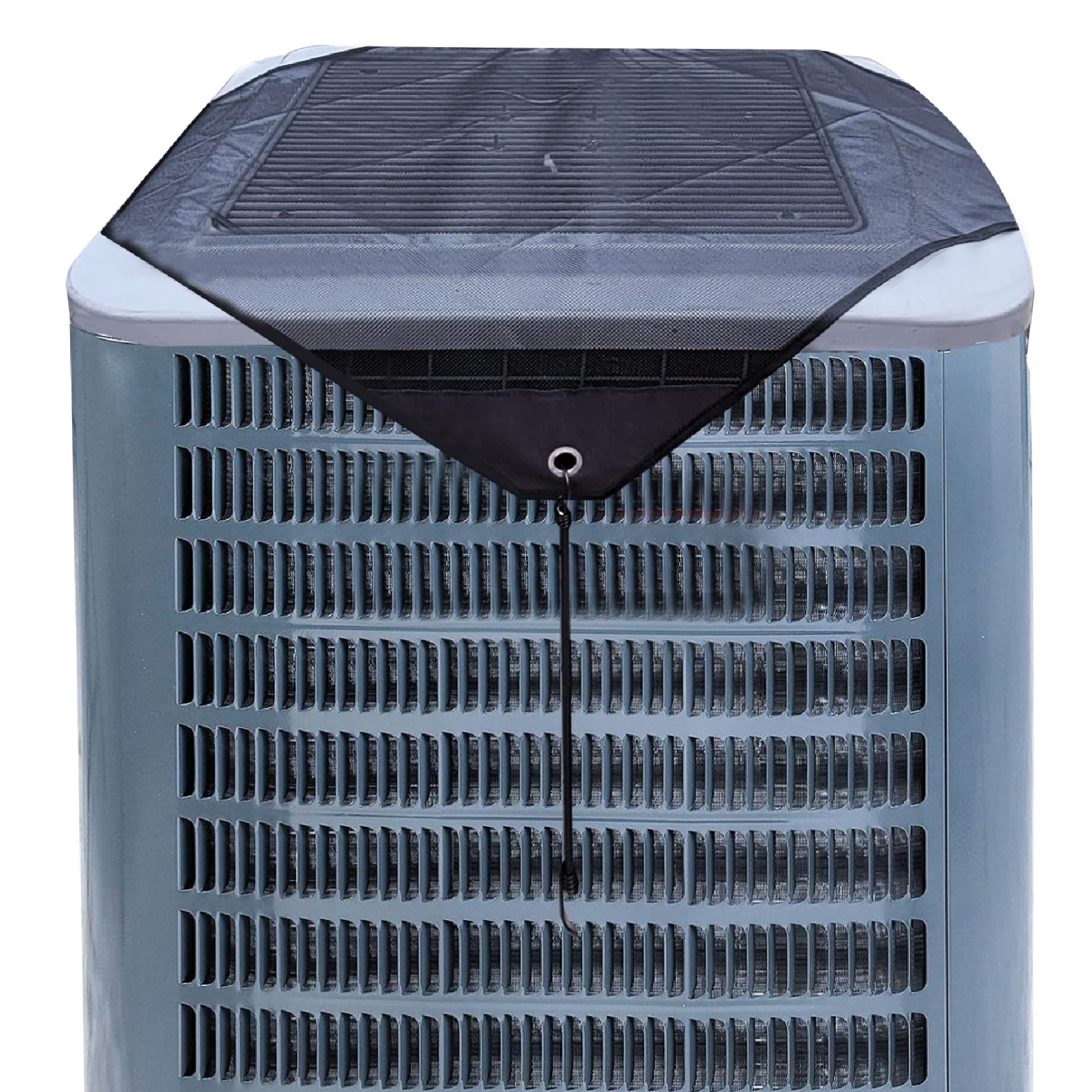 Yanroom Central Air Conditioner Covers for Outside Units Central Conditioning Mesh Cover All Season Top Universal Outdoor AC Cover Leaf Guard Covers Defender (Mesh, 32 x 32 inch)