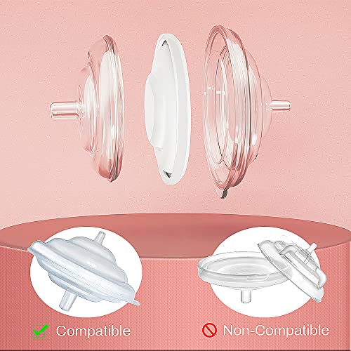 PumpMom Replacement Silicone Membrane, for Spectra S2 S1 and 9 Plus Breastpump Backflow Protector and Maymom Backflow Protectors, Not Original Spectra S2 Accessories or Spectra Pump Parts (4pc)
