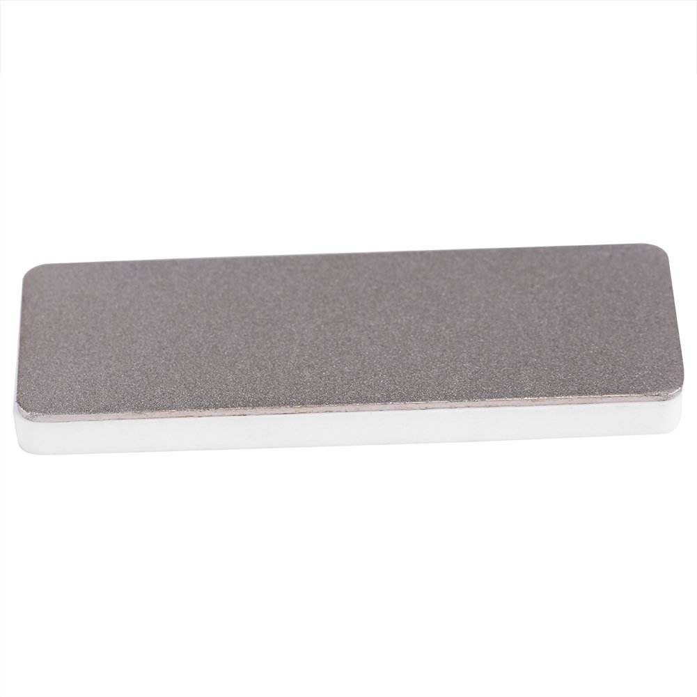 AUNMAS Ceramic Whetstone Mini Double Sided Ceramic Whetstone Kitchen Knife Sharpener Tool Sharpening Stone