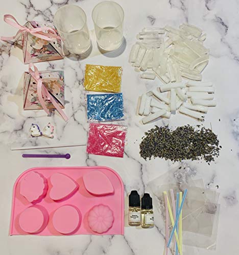 Baby Mushroom DIY Soap Making Kit - Arts and Crafts for Girls with Silicone Molds & Gift Boxes