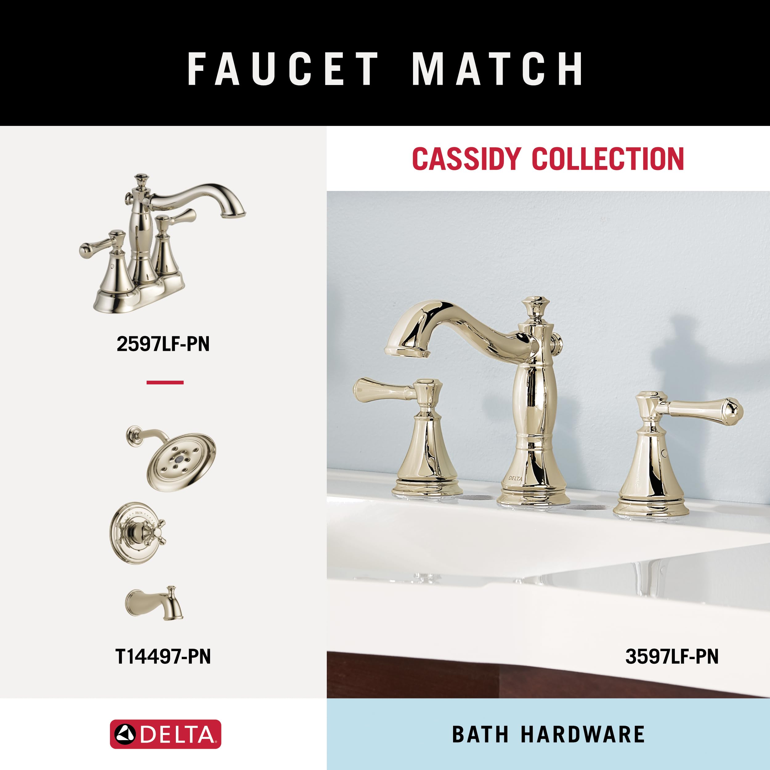 DELTA Cassidy, Robe Hook Polished Nickel Towel Holder, Bathroom Accessories, 79735-PN 3.88 x 2.50 x 3.88, 4.6 x 3.9 x 2.5 inches