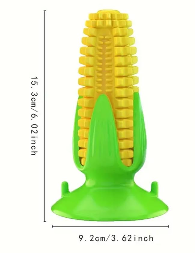 Corn-Shaped Dental and Treat Stick for Dogs Puppies Pigs Rabbits and Other Small Animals