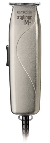 Andis Professional Styliner M3 Magnesium Beard/Hair Trimmer, Silver, Model SL3 (26155)