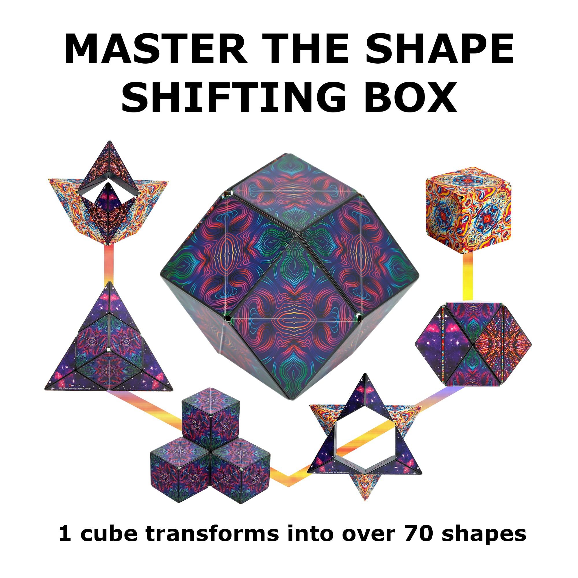 SHASHIBO Bundle of 2 - Moon and Spaced Out