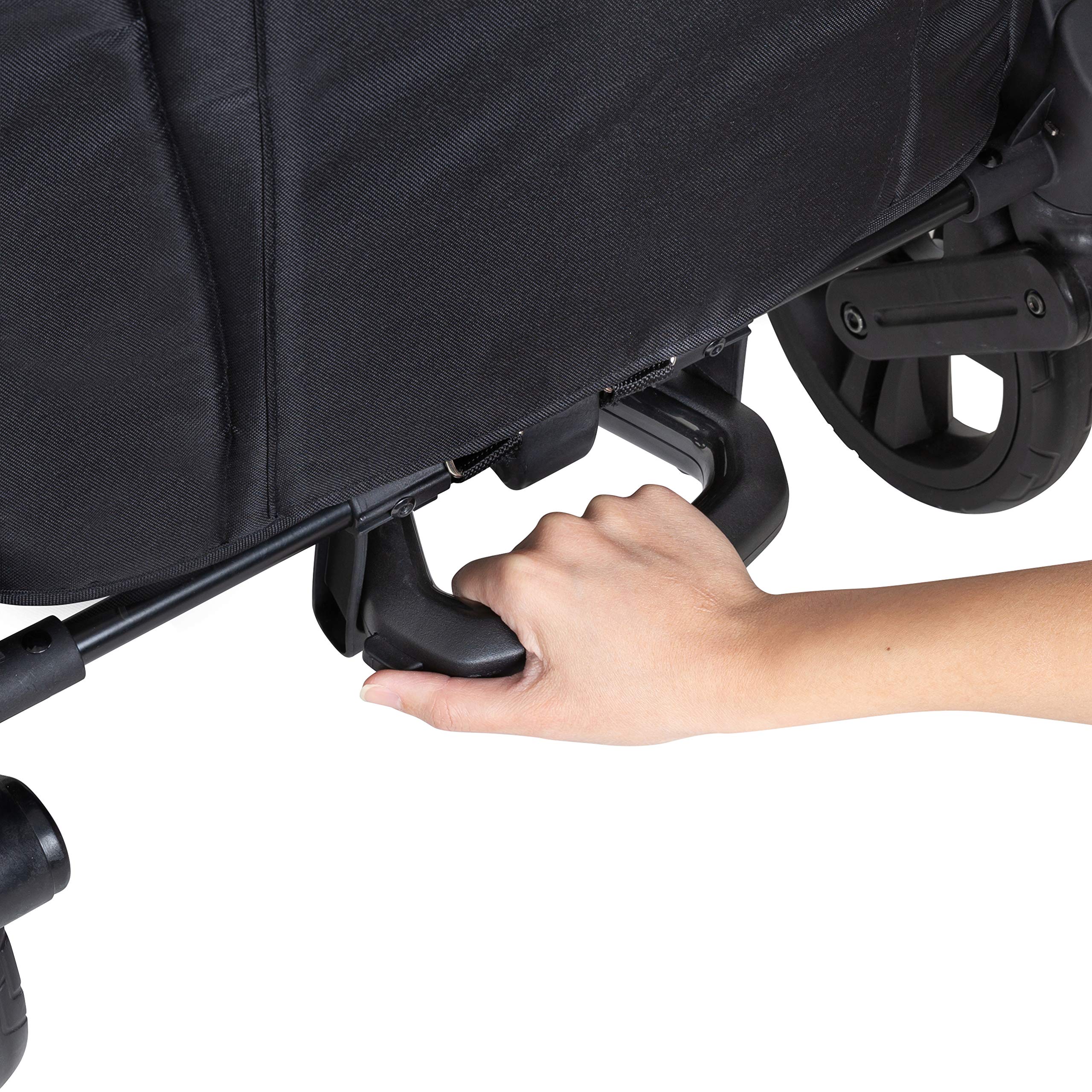 Baby Trend Expedition 2-in-1 Stroller Wagon Plus, Ultra Marine & Insulated and Versatile Stroller Wagon Deluxe Storage Basket for Expedition and Tour Wagon Models