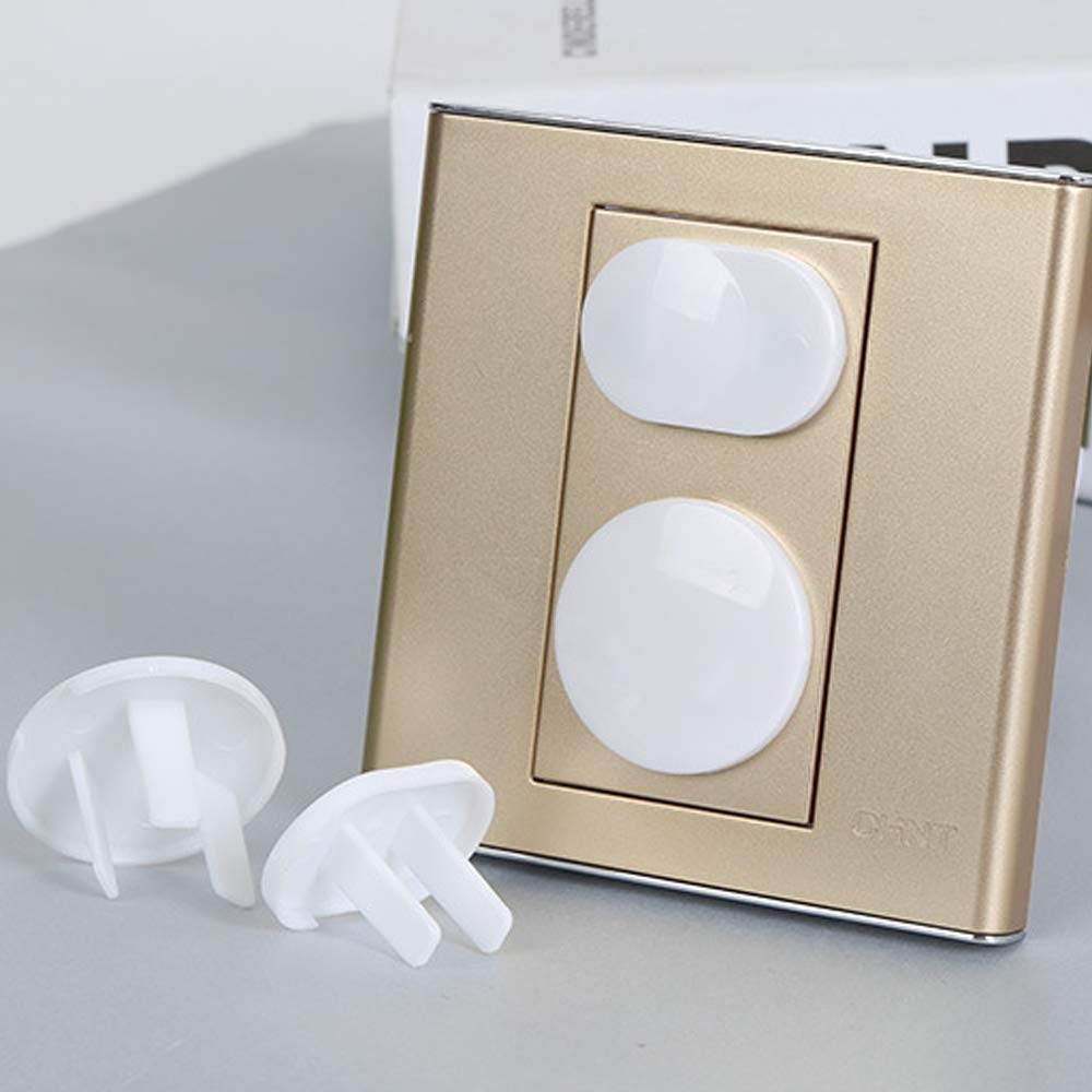 Baby Proofing Plug Covers Safety Electrical Socket Protector Safety Outlet Caps For Home and School White Superior Quality and Creative