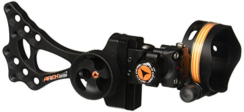 Apex Gear Covert 1-Pin Sight .019" / .010" Black