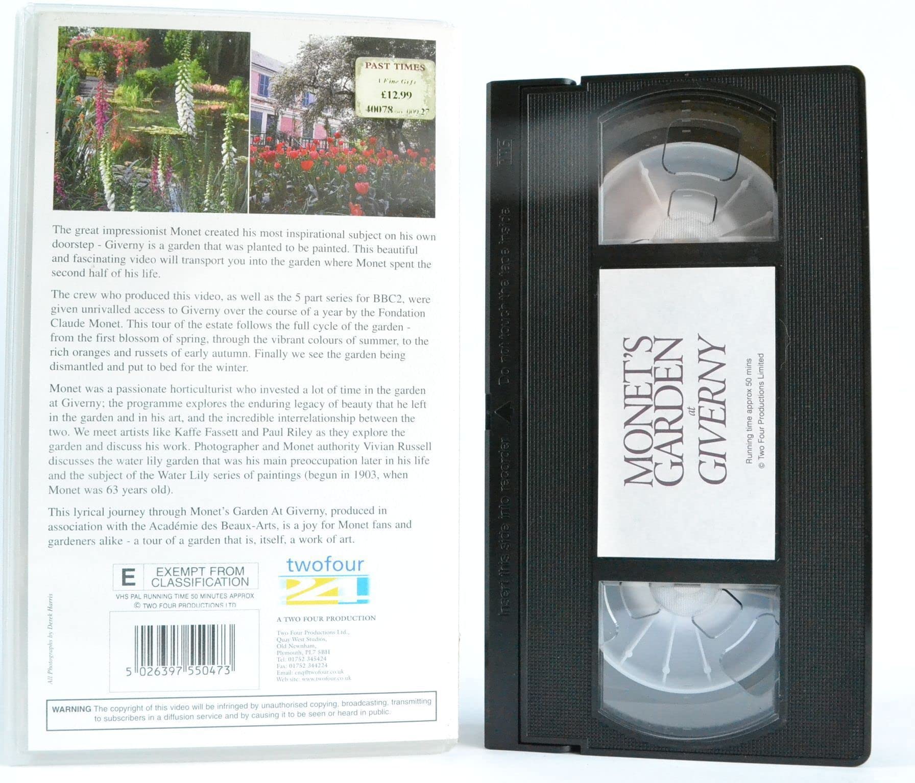 Monet's Garden at Giverny - a Portrait [VHS] [Import allemand]