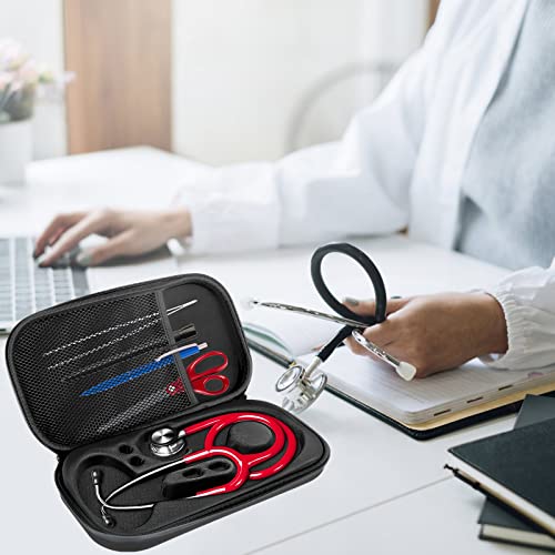 Carrying Stethoscope Case, Portable Stethoscope Bag Compatible with Littmann Classic III, Fit for Nurses,Doctor and Students