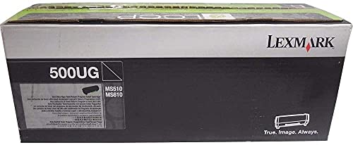 Lexmark 500UG Ultra High Yield Return Program Toner Cartridge for US Government, 20000 Yield (50F0U0G)