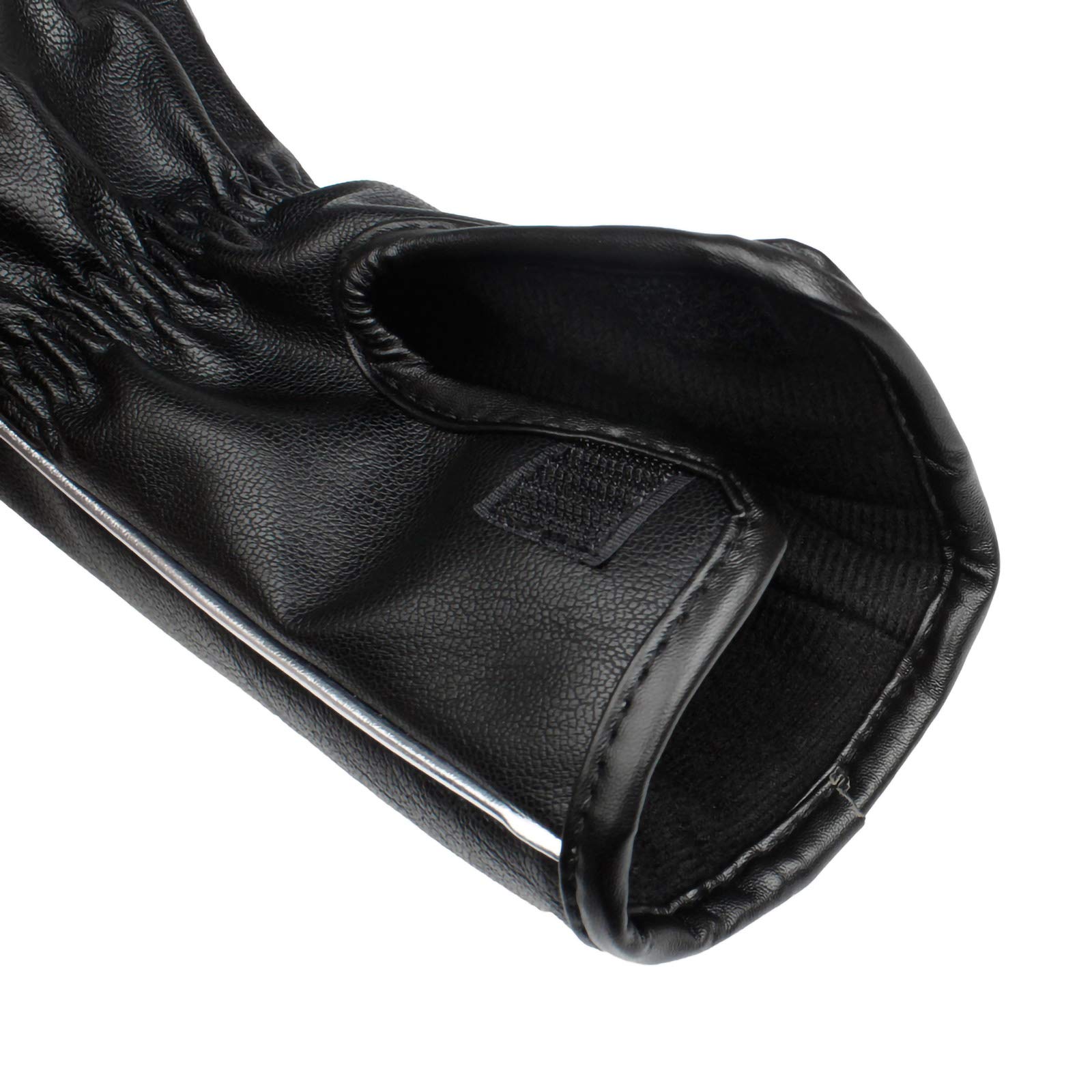 Andux Golf Club Wood Head Covers 460CC Driver Covers with Hook&Loop and Long Neck Blue