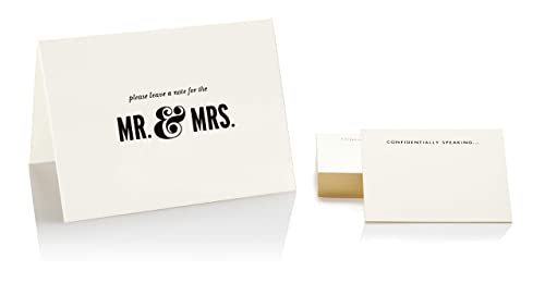 Kate Spade New York Wedding Guest Book, Bridal Journal Includes 17 Lined Pages, 35 Blank Cards and Envelopes, and Ceremony Sign, Gold Dots