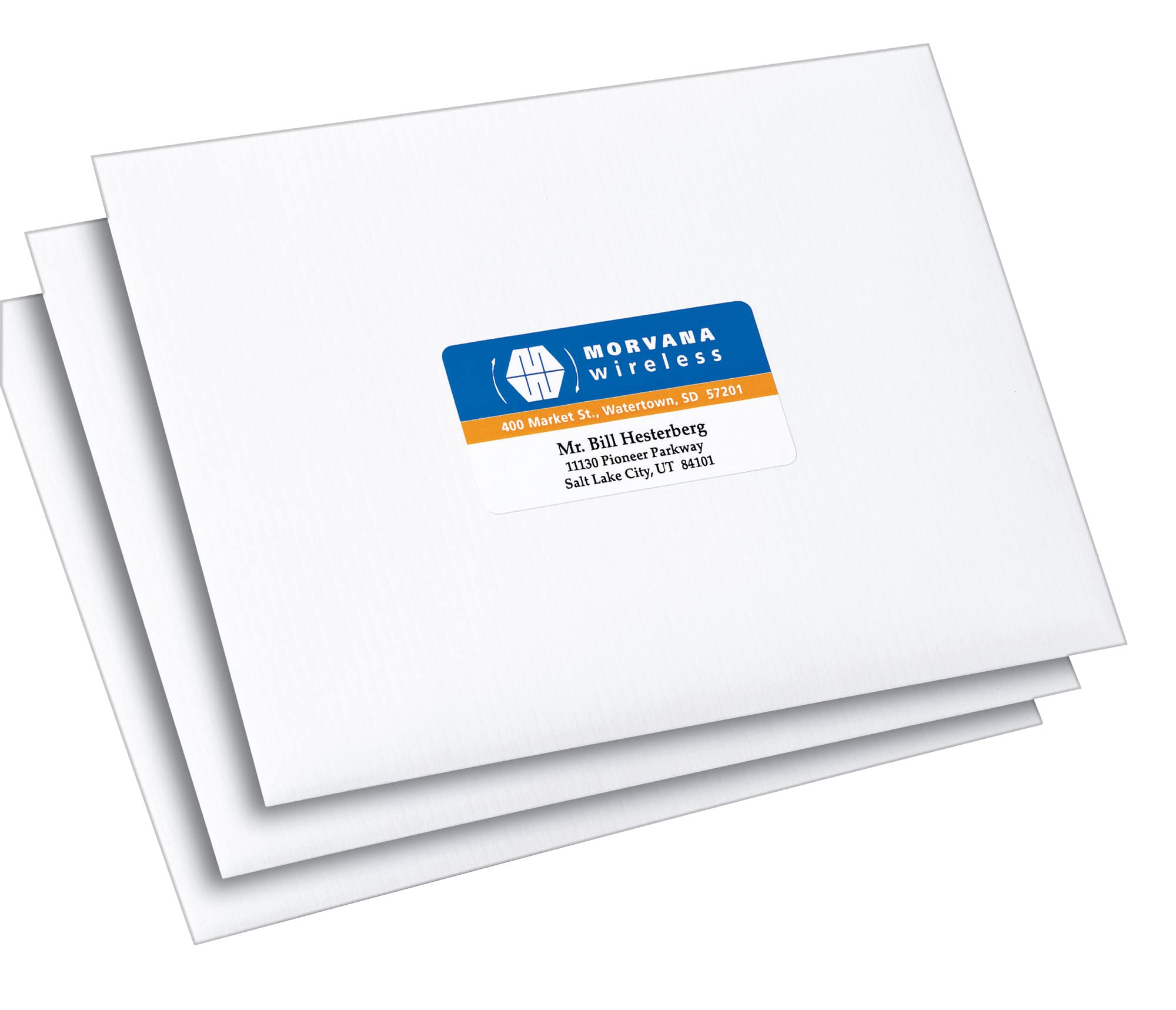 Avery Print-to-The-Edge Printable Address Labels with Sure Feed, 1-1/4" x 2-3/8", White, 450 Blank Mailing Labels (06871)