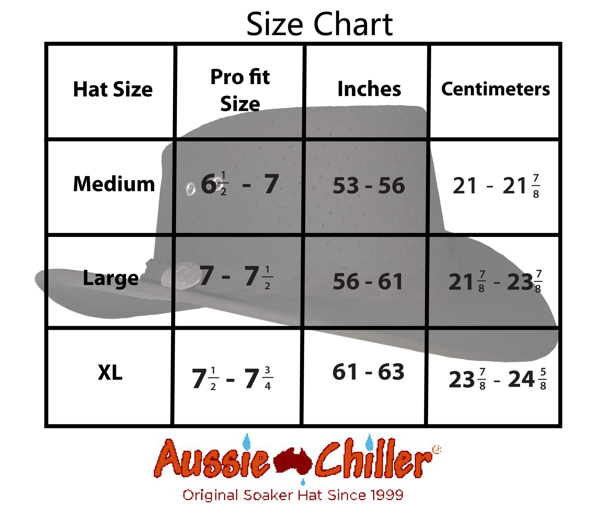 Aussie Chiller Outback BUSHIE – Solid & Rugged HAT for All Seasons/Made in Australia (Solid) (Grey, Large)