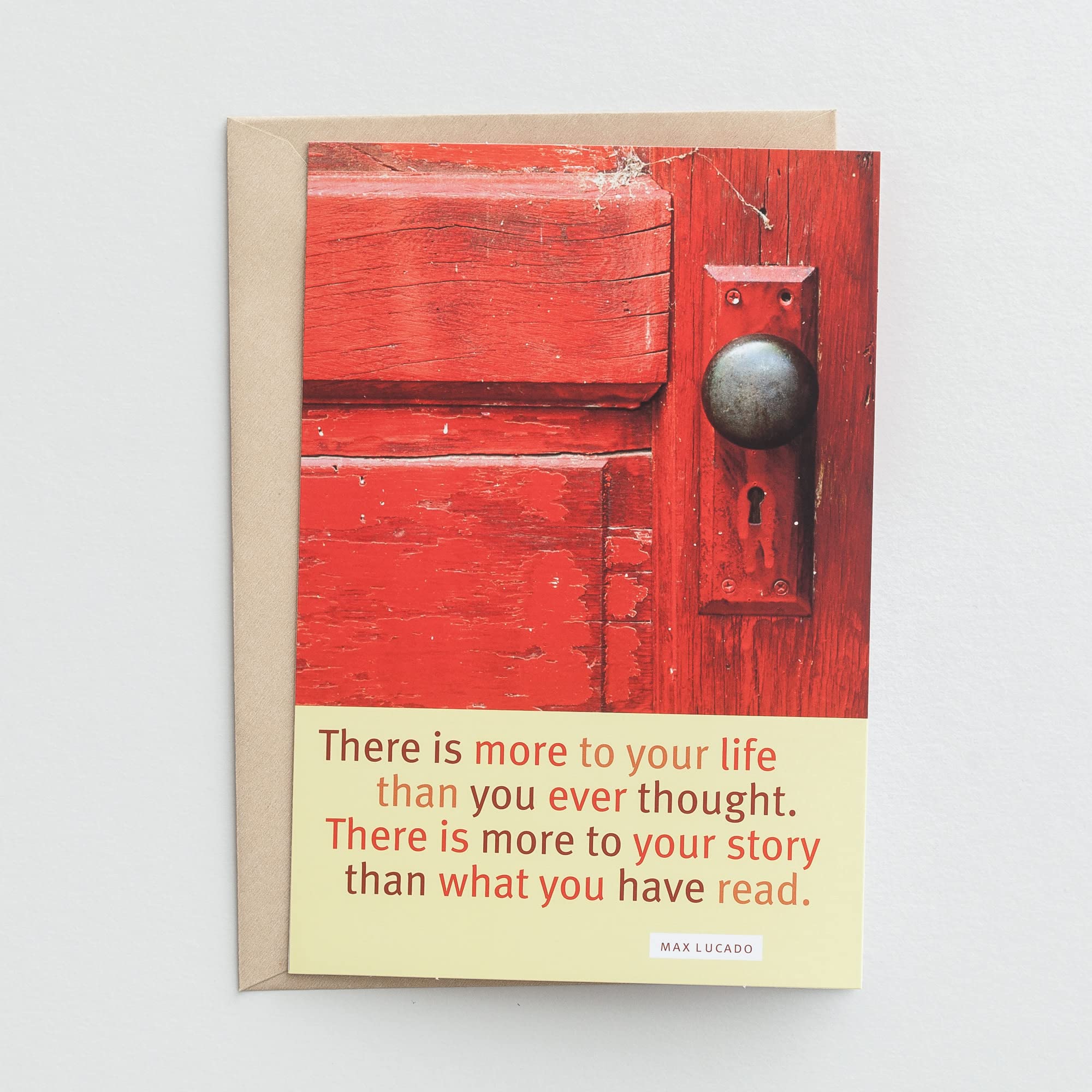 DaySpring - Max Lucado - More to Your Life - 6 Premium Happy Birthday Cards and Envelopes, NIV (56468)