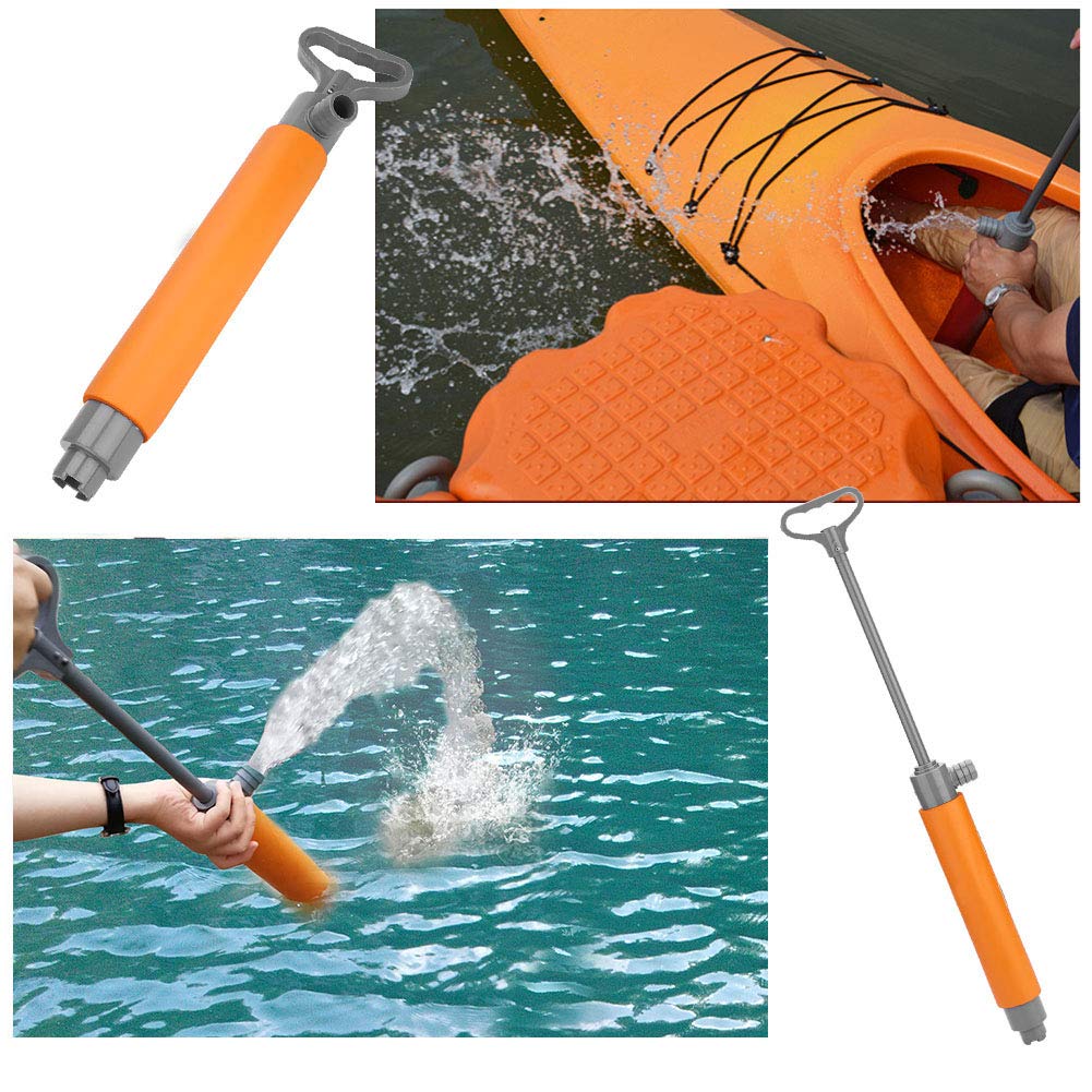 AUHX Kayak Hand Pump, Floating Hand Pump Kayak Accessories Kayak Pump for Boat