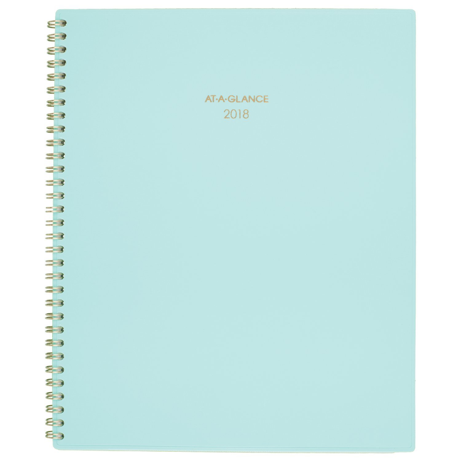 AT-A-GLANCE Weekly / Monthly Planner, January 2018 - December 2018, 8-1/2" x 11", Color Bar, Teal (1078-905-42)