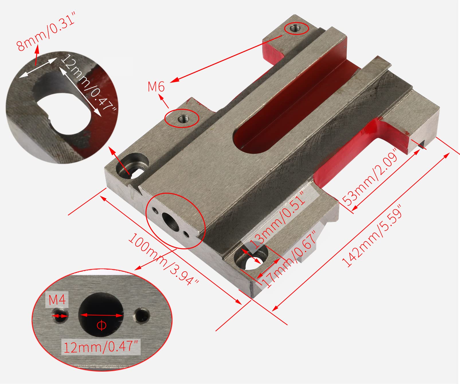 AUIDO Lathe Bed Saddle for SIEG C2&C3&SC2&CX704&G8688&BD-6&BD-7&BD-X7,Home DIY Mini Lathe Spare parts