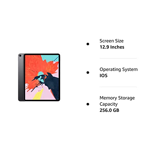 Apple iPad Pro (12.9-inch, Wi-Fi, 256GB) - Space Gray (Renewed)