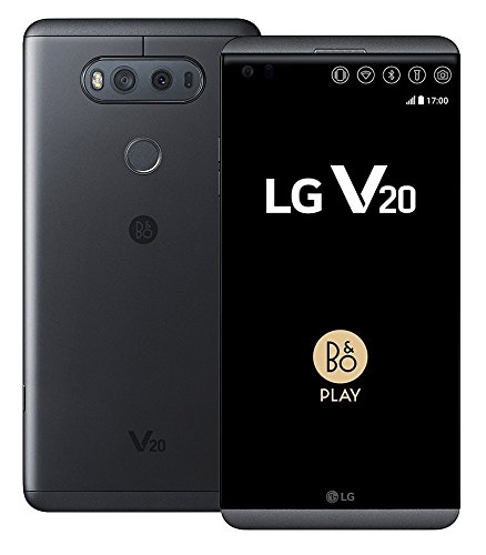 LG V20 H910a 64GB 5.7" IPS LCD Display Android Smartphone w/ Dual Rear Cameras (16MP+8MP) - Carrier Unlocked for all GSM Carriers Worldwide (Titan Gray)