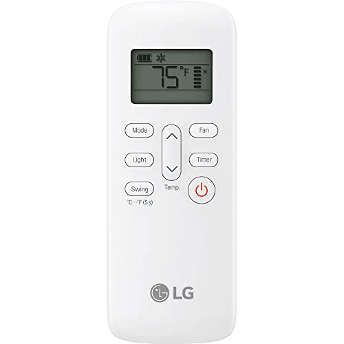 LG 8,000 BTU (DOE) Smart Portable Air Conditioner, Cools 350 Sq.Ft. (10' x 35' Room Size), Smartphone & Voice Control Works ThinQ, Amazon Alexa and Hey Google, 115V