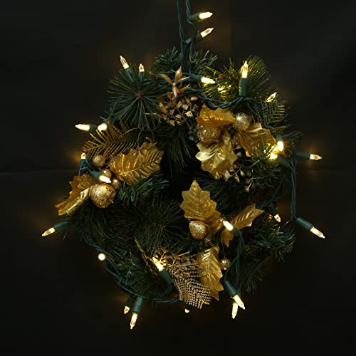 String Lights 100 Led Clear Mini Fairy Lights Christmas Lighting Decor AC 120V 35ft for Outdoor, Indoor, Garden, Patio, Lawn, Holiday, Bedroom Wedding Xmas