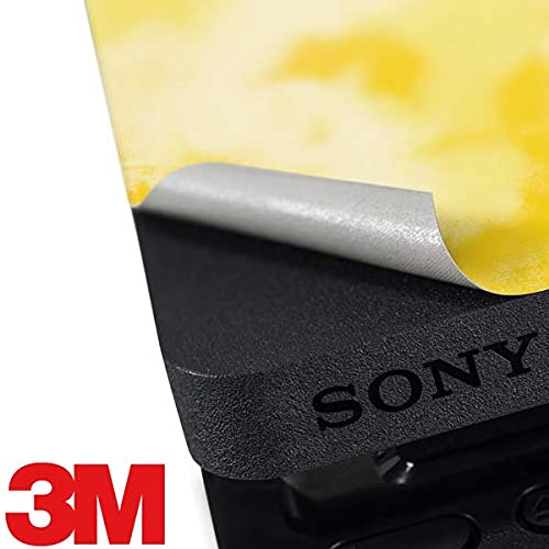 Skinit Decal Gaming Skin Compatible with PS4 Slim Bundle - Originally Designed Yellow Tie Die Design