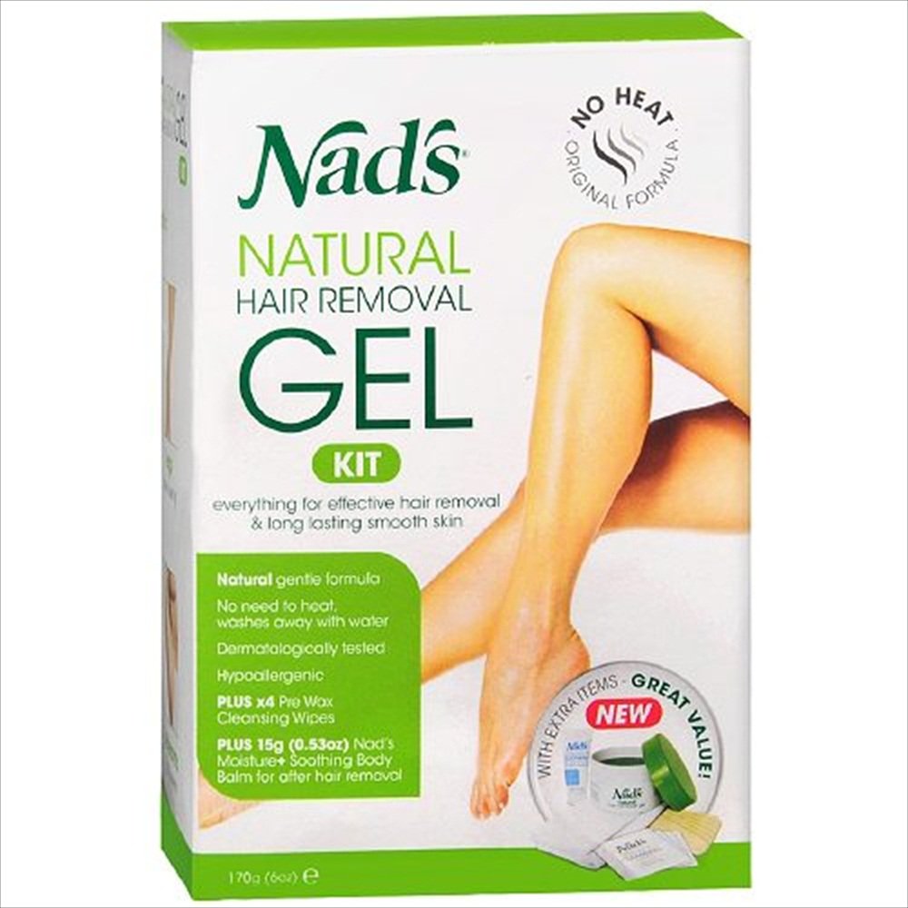 Nad's No-Heat Hair Removal Gel, 6 oz (170 g)