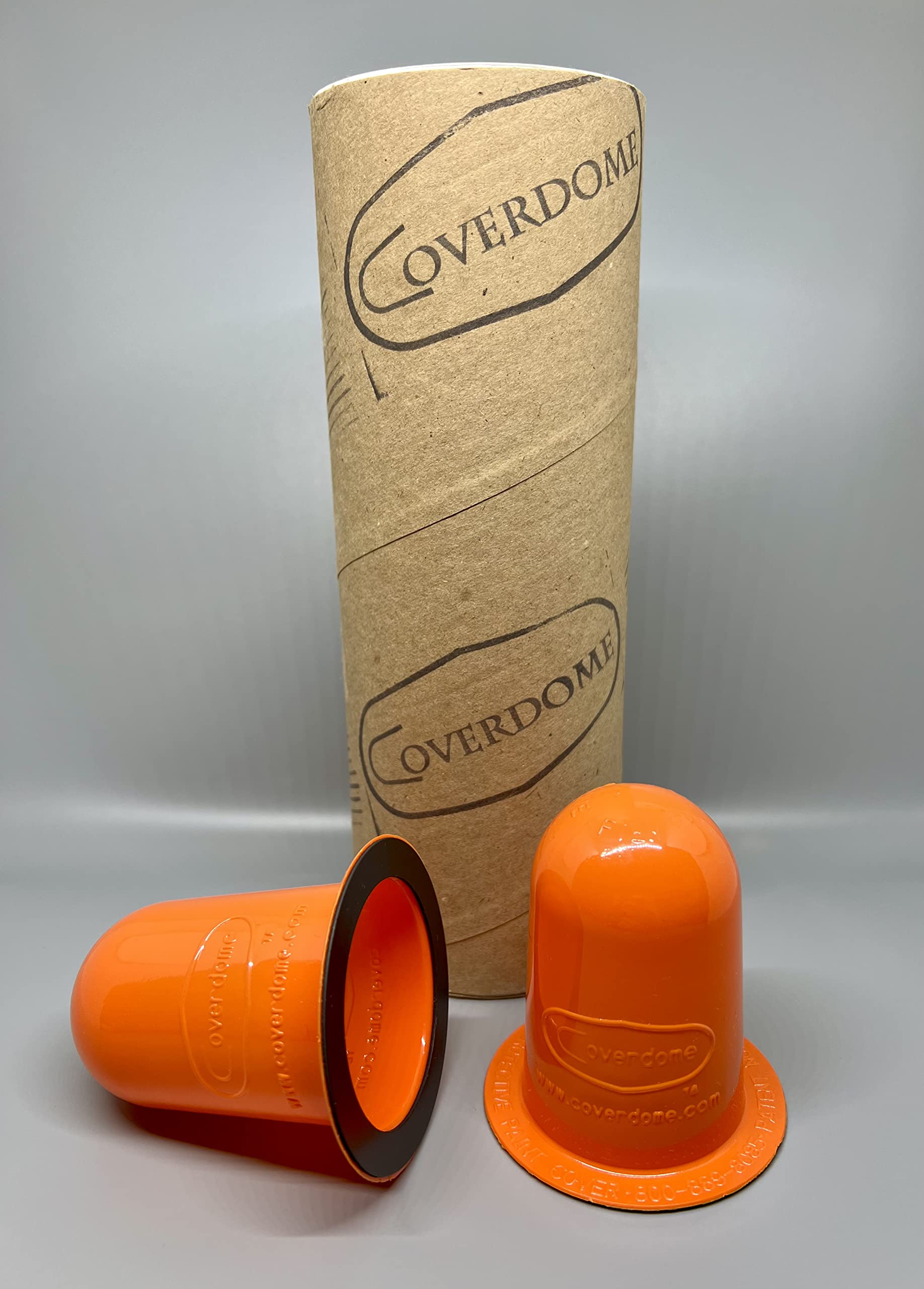 Coverdome with Magnet 25/Pack Orange