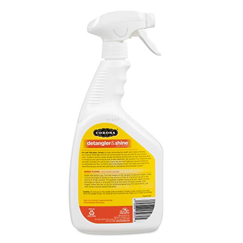 Manna Pro Corona Detangler & Shine Conditioner for Horse, 32 oz
