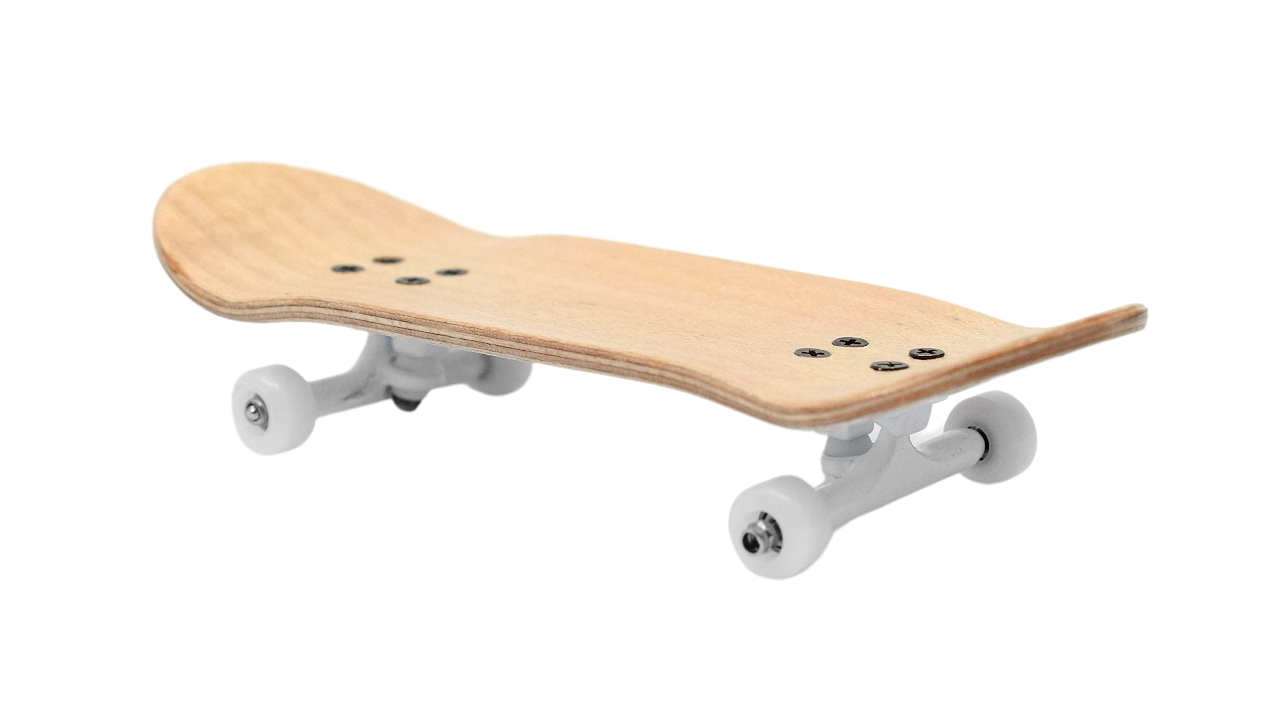 Teak Tuning 34mm Pro Fingerboard Heat Transfer Graphic Complete - Fully Assembled with Pro Level Parts - Pro Shaped Wood Deck (34x97mm), UltraSpin Wheels, Prodigy Trucks - Raised Hexagons