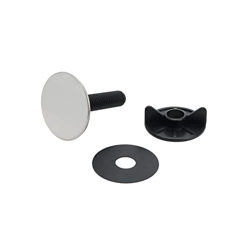Bitray Kitchen Sink Hole Cover Long Stainless Steel Kitchen Sink Plug Sink Tap Hole Cover - 4pcs