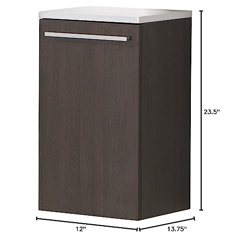 Luxo Marbre RELAX C35 A Relax Side Cabinet, Alamo Oak