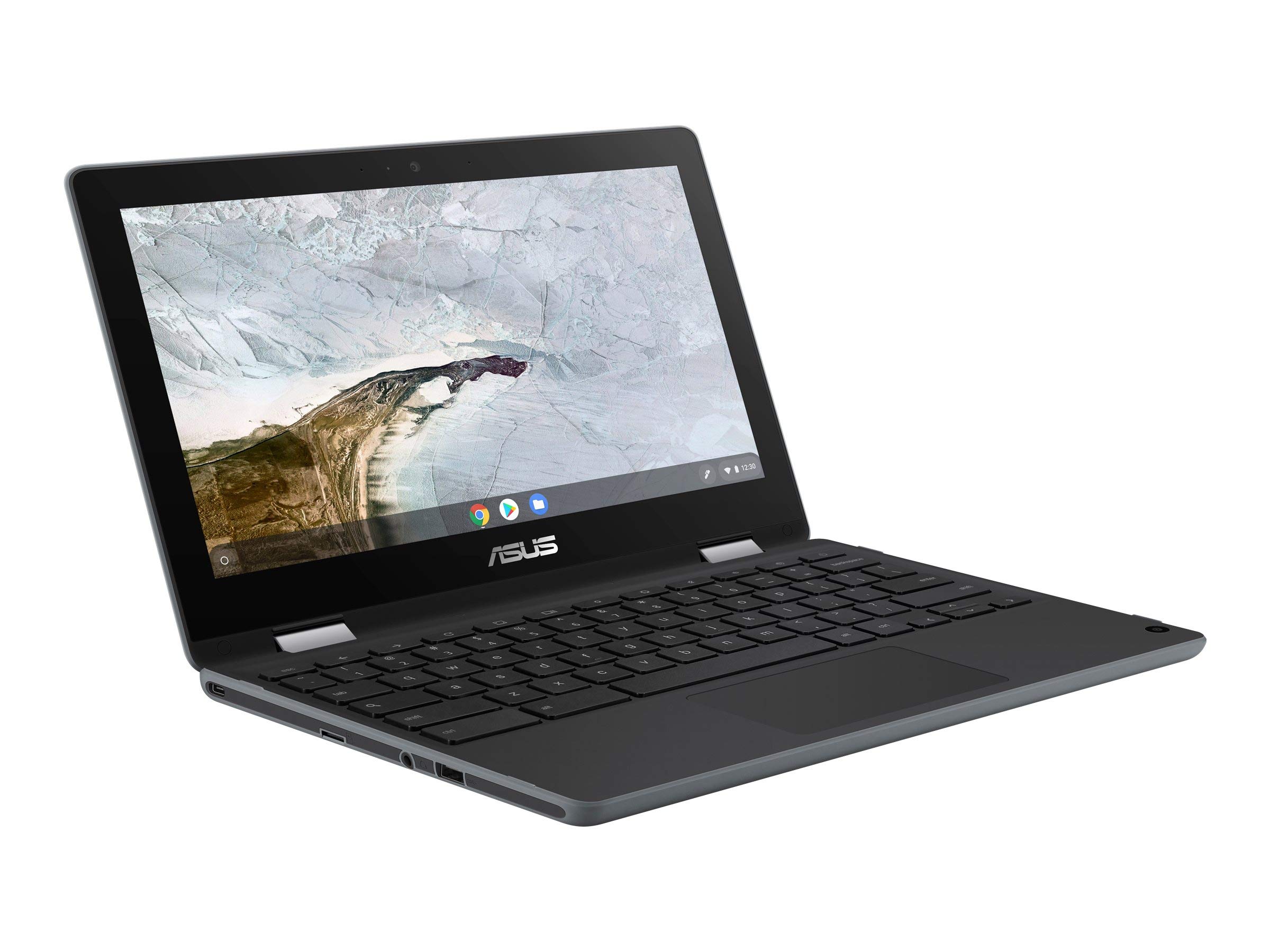 ASUS Chromebook Flip C214MA QS2 - Flip Design - Celeron N4000 / 1.1 GHz - Chrome OS - 4 GB RAM - 64 GB eMMC - 11.6" Touchscreen