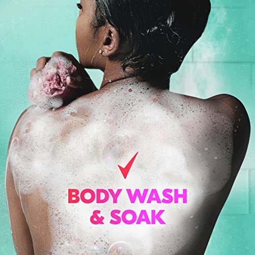 Degree Maximum Recovery Body Wash and Soak Post-Workout Recovery Skincare Routine Tart Cherry + Epsom Salt + Electrolytes Bath and Body Product 22 oz, Pack of 4