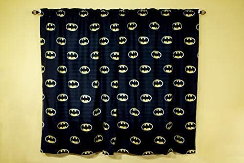 Superhero Bedding Set with Beach Towel, Fleece Blanket, Bedspread Set, and Curtain Set for Kids - Marvel, DC Comics, Justice League, and Avengers Theme (Twin Blue Comforter Set)