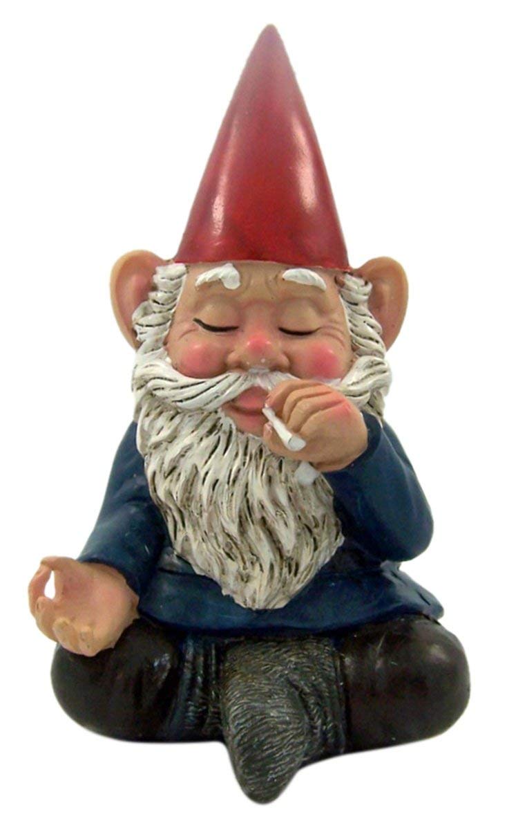 Four Naughty Gnomes Set of 4 Home Decor Statues 4 Inch