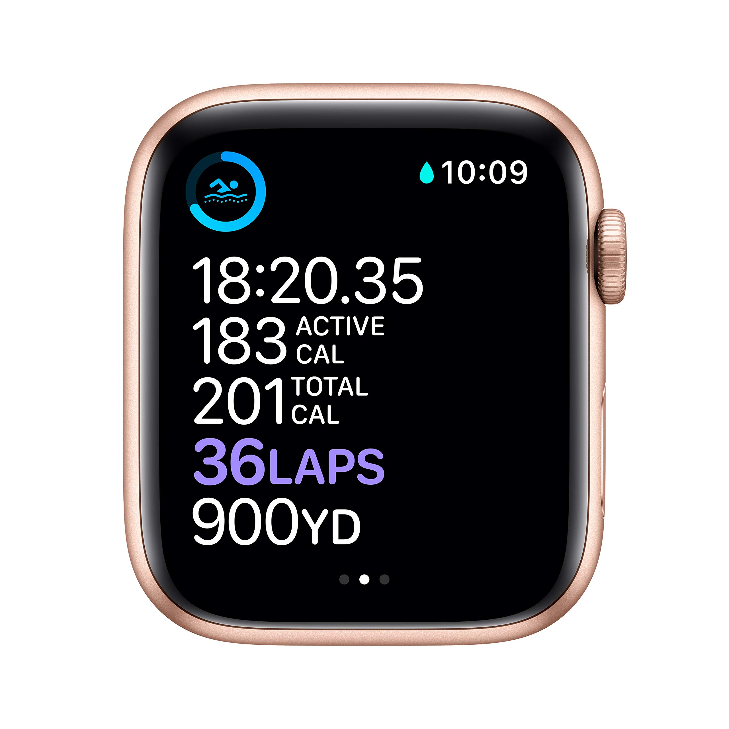 Apple Watch Series 6 (GPS + Cellular, 44mm) - Blue Aluminum Case with Deep Navy Sport Band