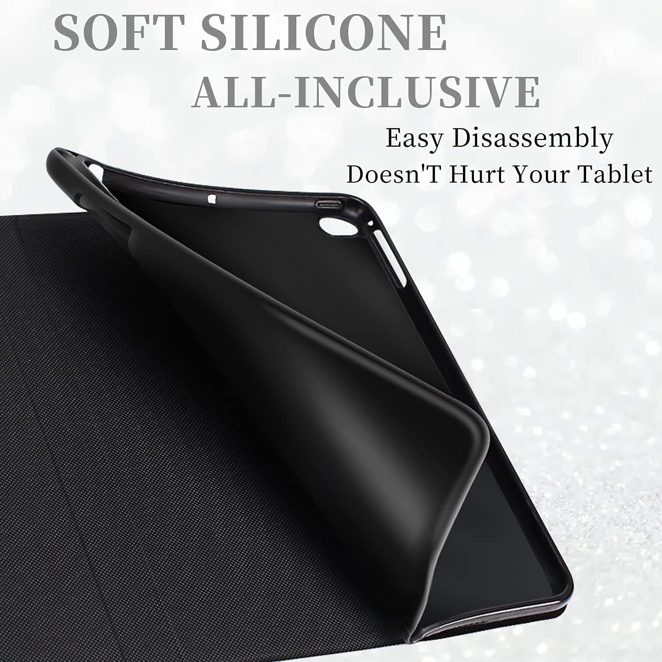 Covers for Kindle Fire HD 10 Tablet 11th Gen 2021 White Marble Fire Tablet 10 Plus Case 10.1 Inch Multi- Viewing Angles All-New Amazon Fire 10 Cases