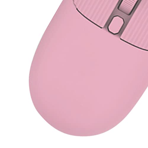 areclern Wireless Gaming Mouse Ergonomic Rechargeable Silent Mouse with USB Receiver Gifts Computer Accessories for Laptop Pink