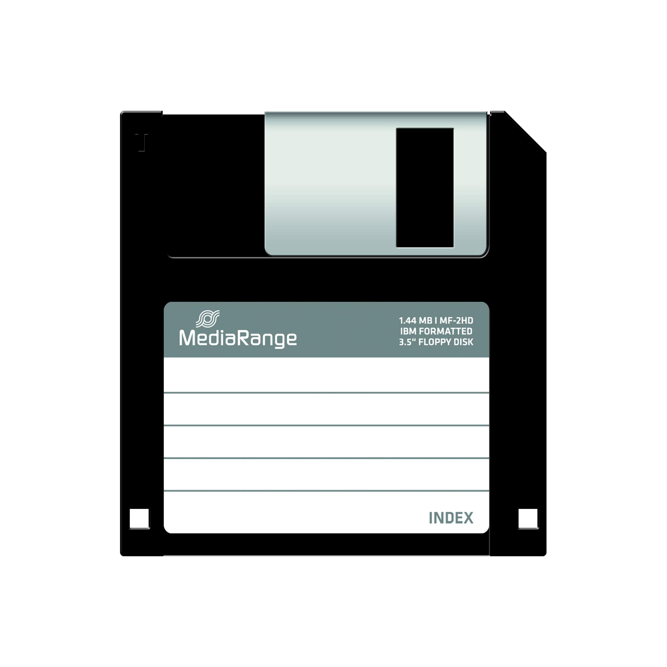 MediaRange MR200 3.5 Disk MF2HD(10) 1.44MB formatted