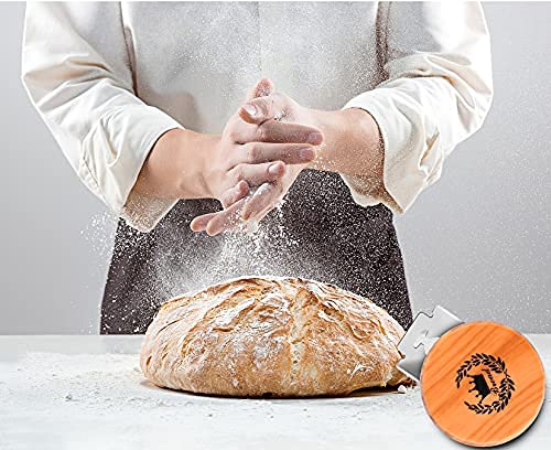 Bread Lame , Dough Scoring Tool Ufo bread lame cutter for scoring Homemade Dough Great Gift for Artisan Bread Makers Includes 5 Replaceable Razor Blades, Must Baking Tool for Bread Baking, DYUS-MBD1