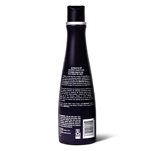 Nexxus Keraphix Shampoo for Damaged Hair Keraphix with ProteinFusion Silicone-Free with Keratin Protein and Black Rice 13.5 oz