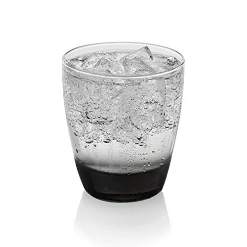 Libbey Classic Smoke 16-Piece Tumbler and Rocks Glass Set