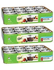 Ball 4-Ounce Quilted Crystal Jelly Jars with Lids and Bands, Set of 12-3 Pack (Total 36 Jars)