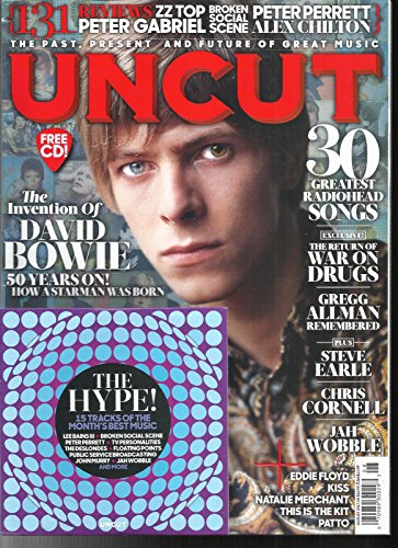 UNCUT MAGAZINE, AUGUST, 2017 30 GREATEST RADIOHEAD SONGS FREE CD! INCLUDED
