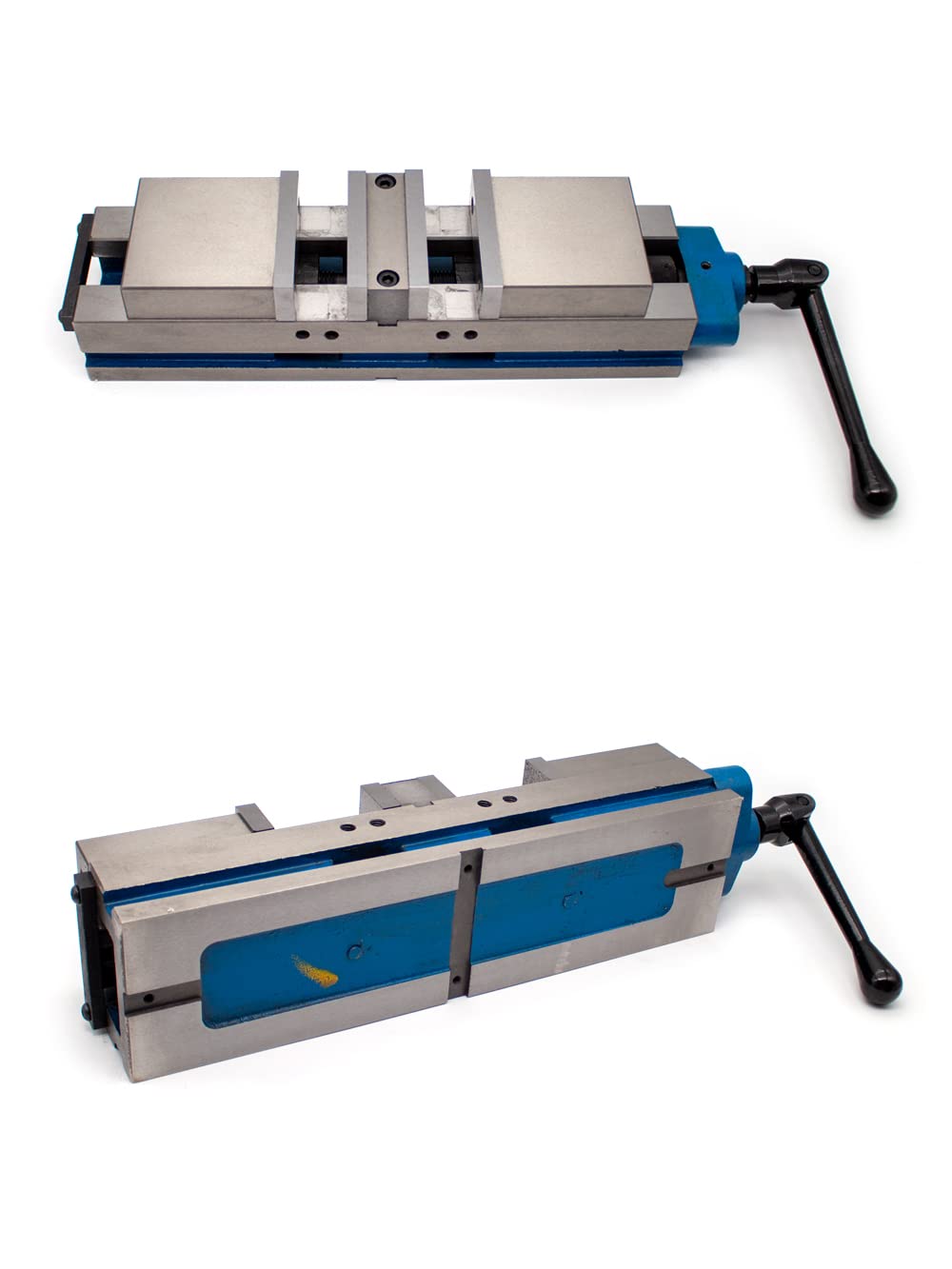 LeTkingok Q93 Series 4-inch Double-station Vice Nodular Cast Iron Precision Machine Vise for CNC Milling Machine CNC Center