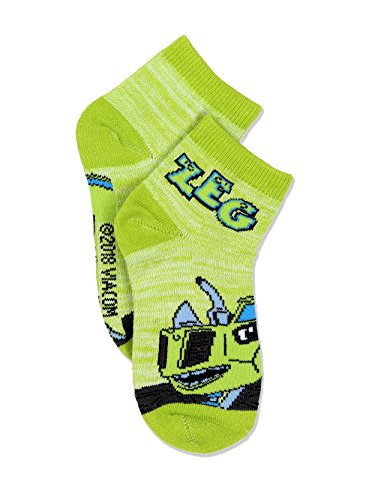 Nickelodeon Blaze and the Monster Machines Toddler Boys 6 pack Socks (Small (4-6), Multi)